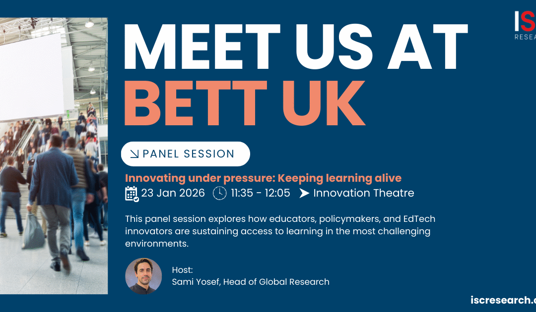 BETT UK 2026 Banner - ISC Research